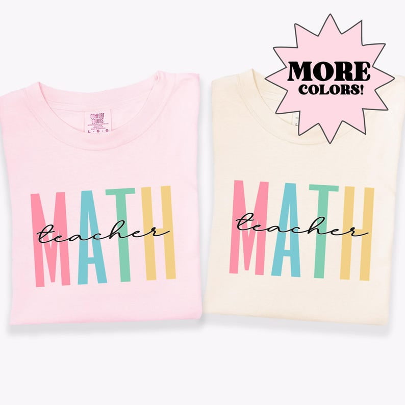 Math Teacher Tee - Math Lover Geometry Algebra Back To School Gift ...