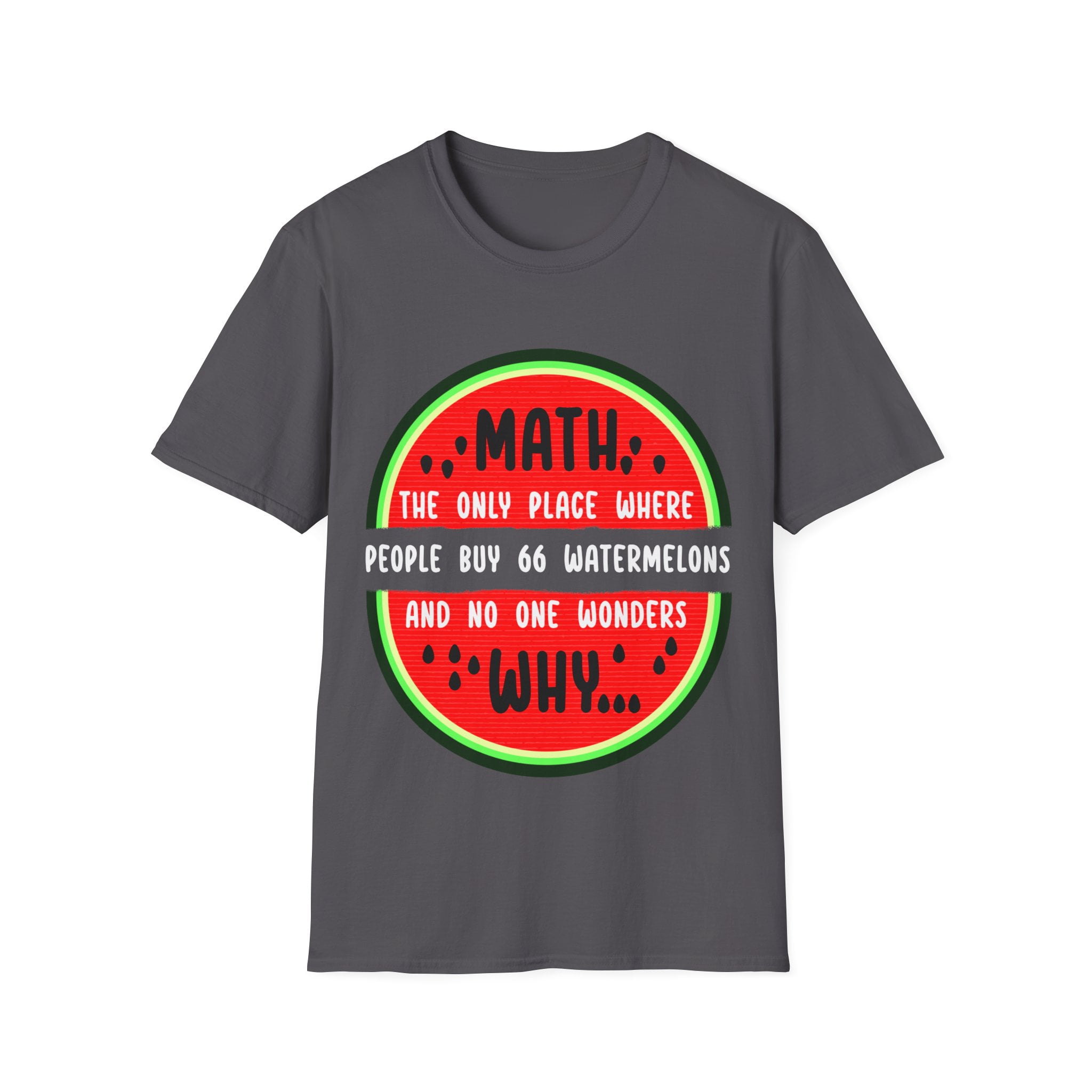 Math. The Only Place Where People Buy 66 Watermelons Art - Walmart.com