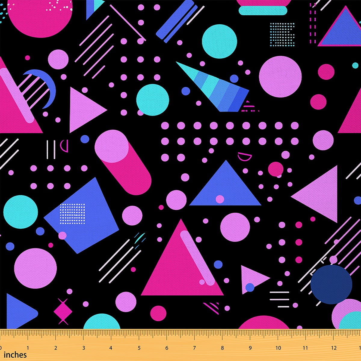 Math Theme Upholstery Fabric,Geometry Math Fabric By The Yard,Geometric ...