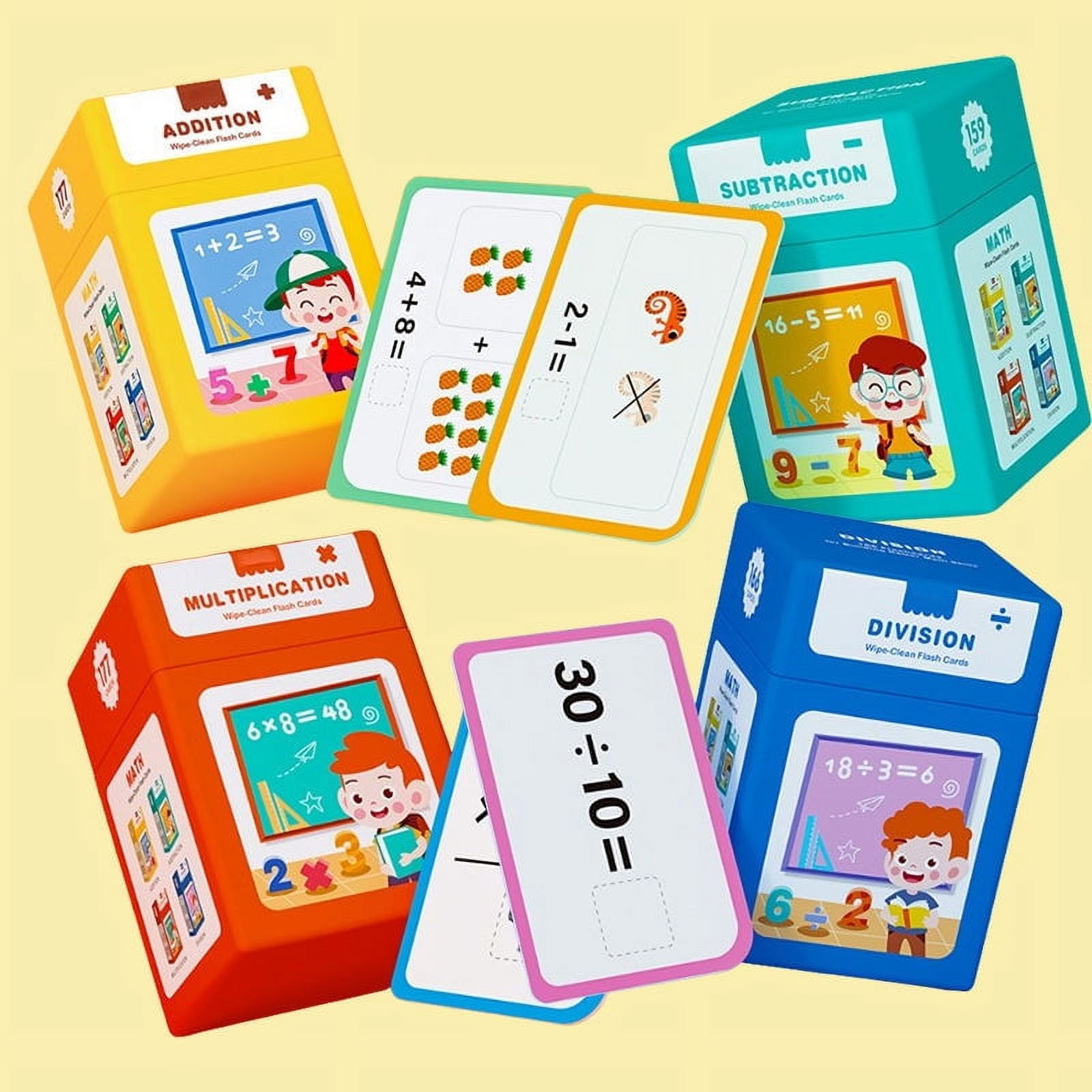Math Thinking Training Cards for Minors, Addition Subtraction ...