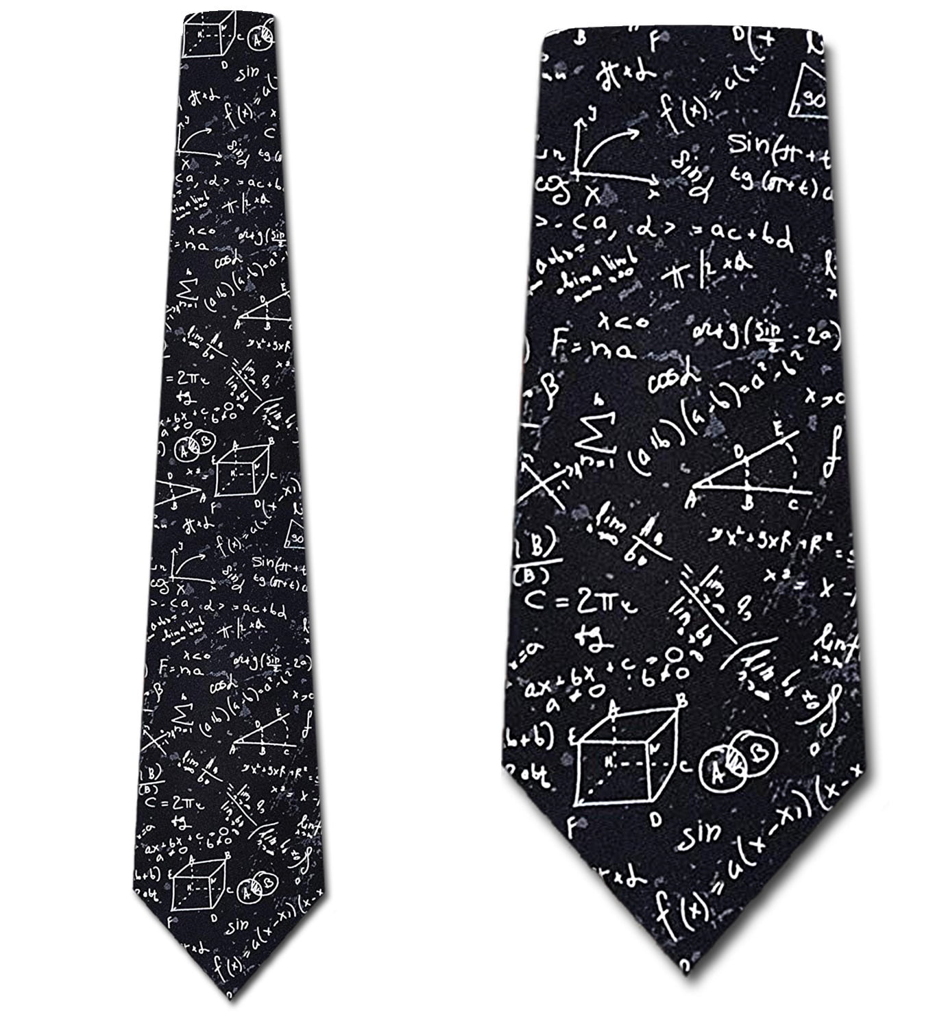 Math Ties Mens Equation Necktie Education Tie by Three Rooker - Walmart.com