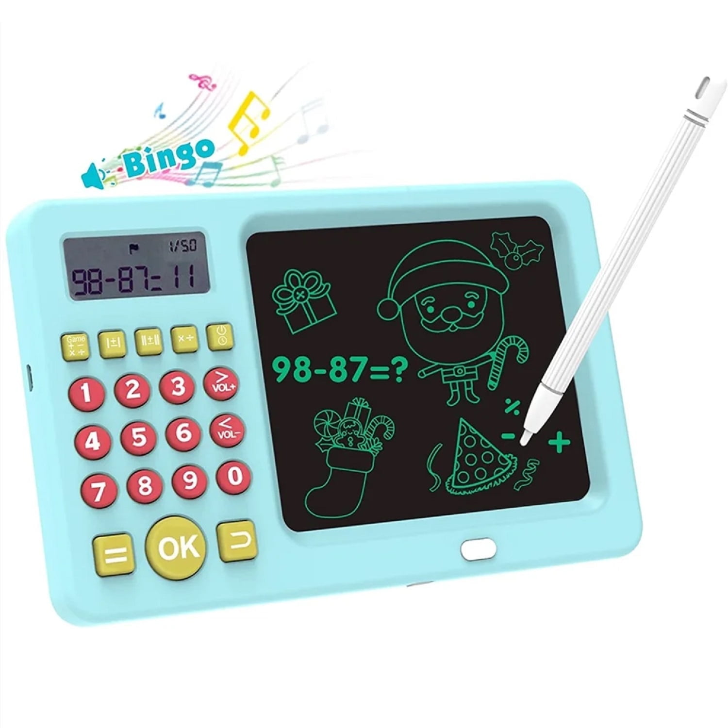 Math Toys for Kids 5-7, Writing Tablet for Kids Educational Math ...