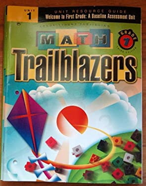 Pre-Owned Math Trailblazers Grade 1 Unit 1 Welcome to First Grade: A ...