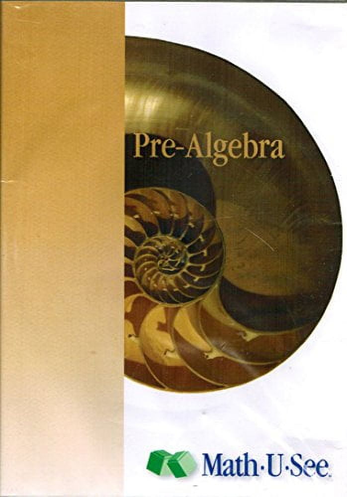 Pre-Owned Pre-Algebra (2 DVD Set - DVDs only, no manual) (Unknown ...