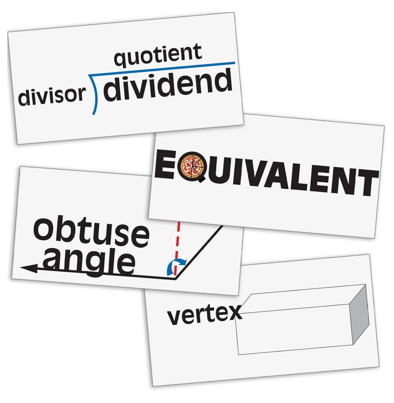 Math Vocabulary Word Wall - 45 Cards for 3rd-5th Grade | Classroom Math ...