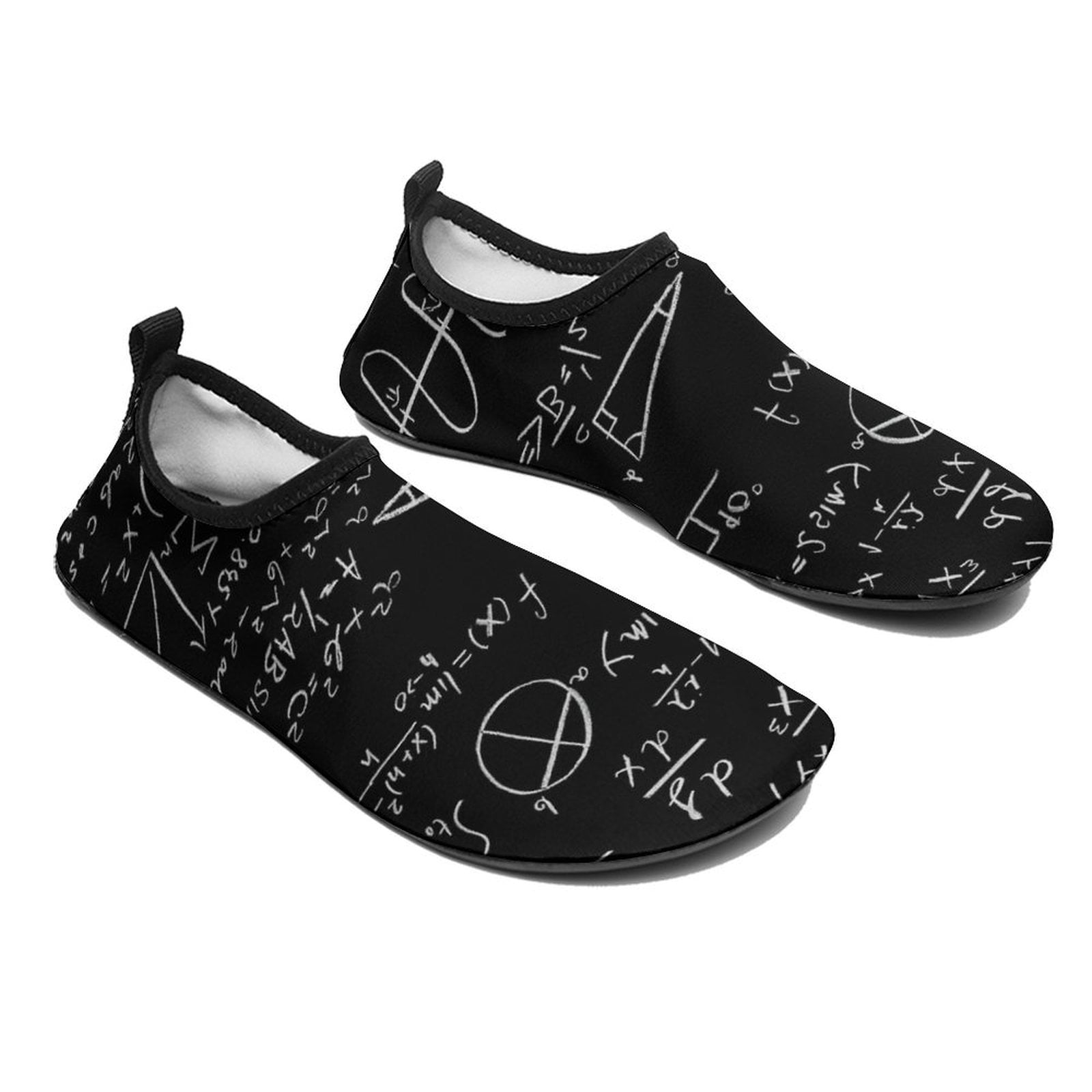 Math Water Shoes Beach Slip-on Shoes for Men Women Swim Pool Yoga ...