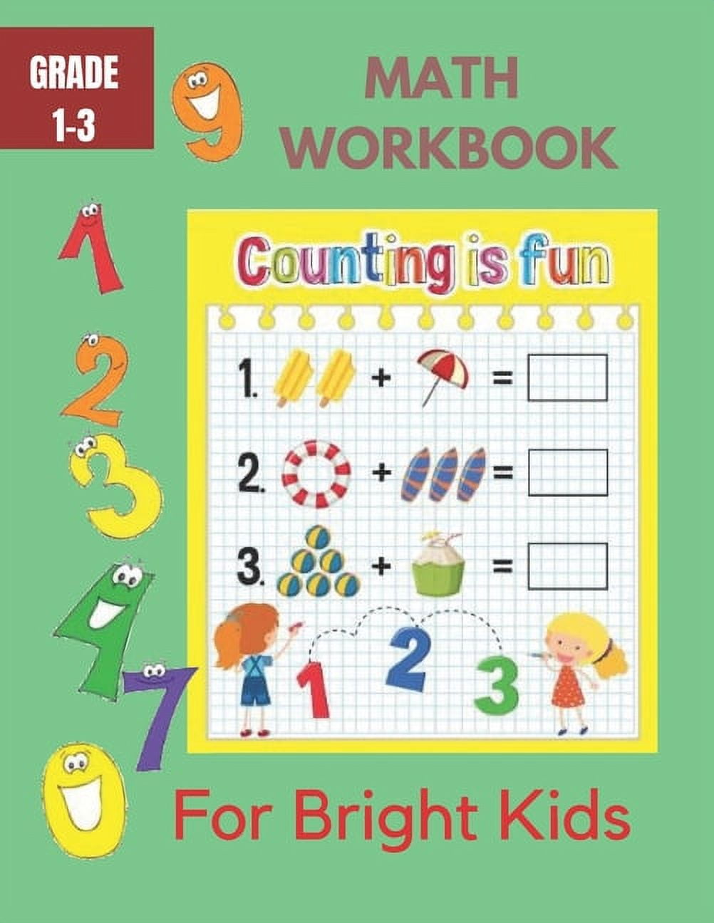 Math Workbook For Bright Kids: More than Counting Math Activities For ...