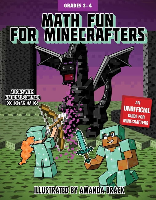 Math for Minecrafters: Math Fun for Minecrafters: Grades 3-4 (Paperback ...