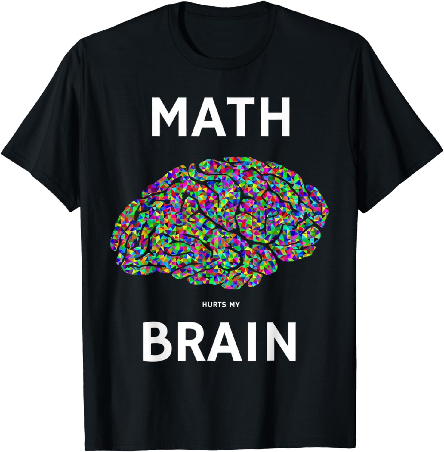 Math (hurts my) Brain Shirt - Hilarious Math T-Shirt - Walmart.com