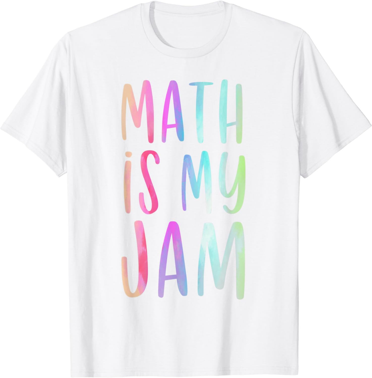 Math is My Jam Mathematician Math Lover Math Teacher Gift T-Shirt ...