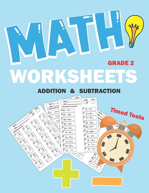 Math worksheets 2nd grade: Addition and subtraction for grade 2, math ...