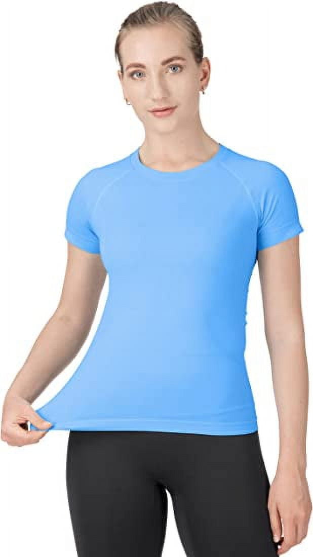 MathCat Workout Shirts for Women,Workout Tops for Women Short Sleeve ...