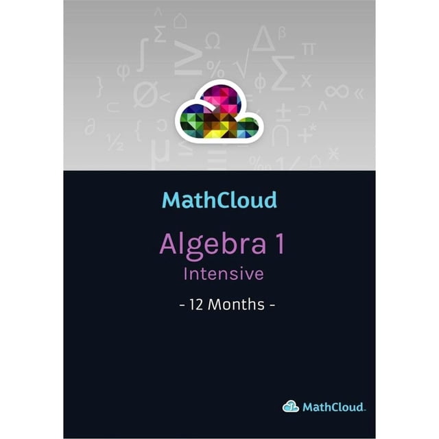MathCloud MathCloud Algebra 1, Intensive 12 Year-14 Year, Academic ...