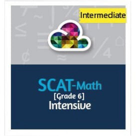 MathCloud MathCloud SCAT Math Grade 6 Intensive 12 Year-14 Year 6th Grade, Academic Training ...