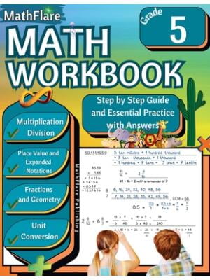 MathFlare - Math Workbook 5th Grade : Math Workbook Grade 5 ...