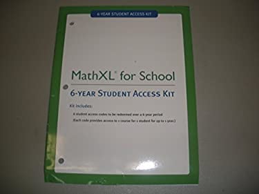 Pre-Owned MathXL For School 6-Year Student Access Kit 9780133171358 ...