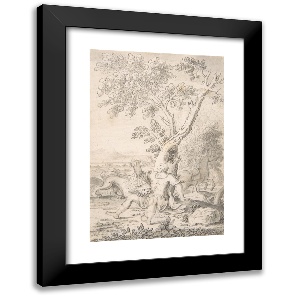 Mathais Füssli the Elder 17x24 Black Modern Framed Museum Art Print ...