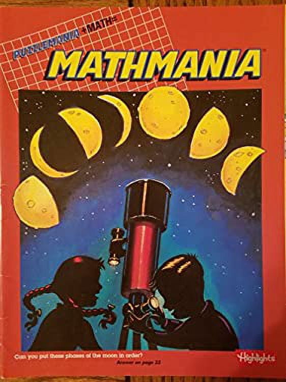 Pre-Owned Mathemania - Can You Put These Phases of the Moon in Order ...