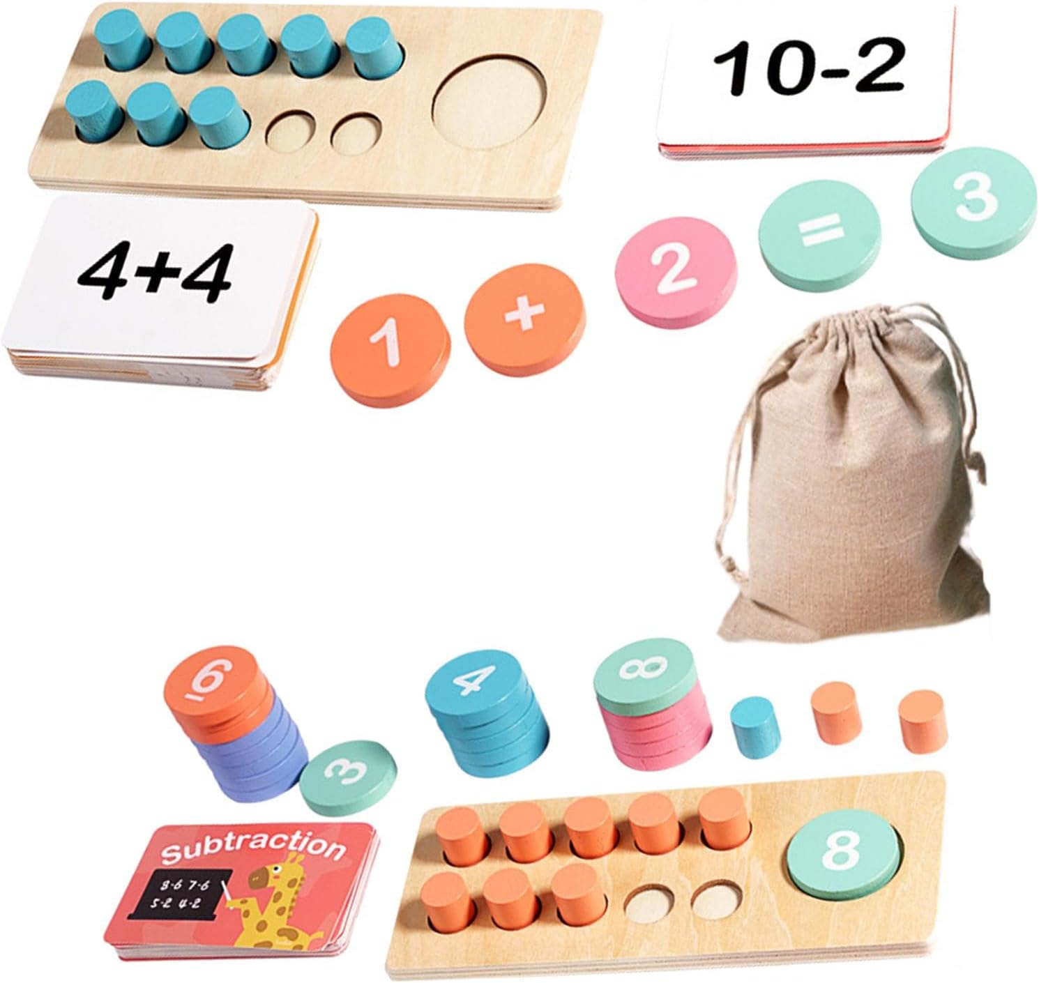 Mathematical Educational Toy Preschool Toy for Kids Kindergarten ...