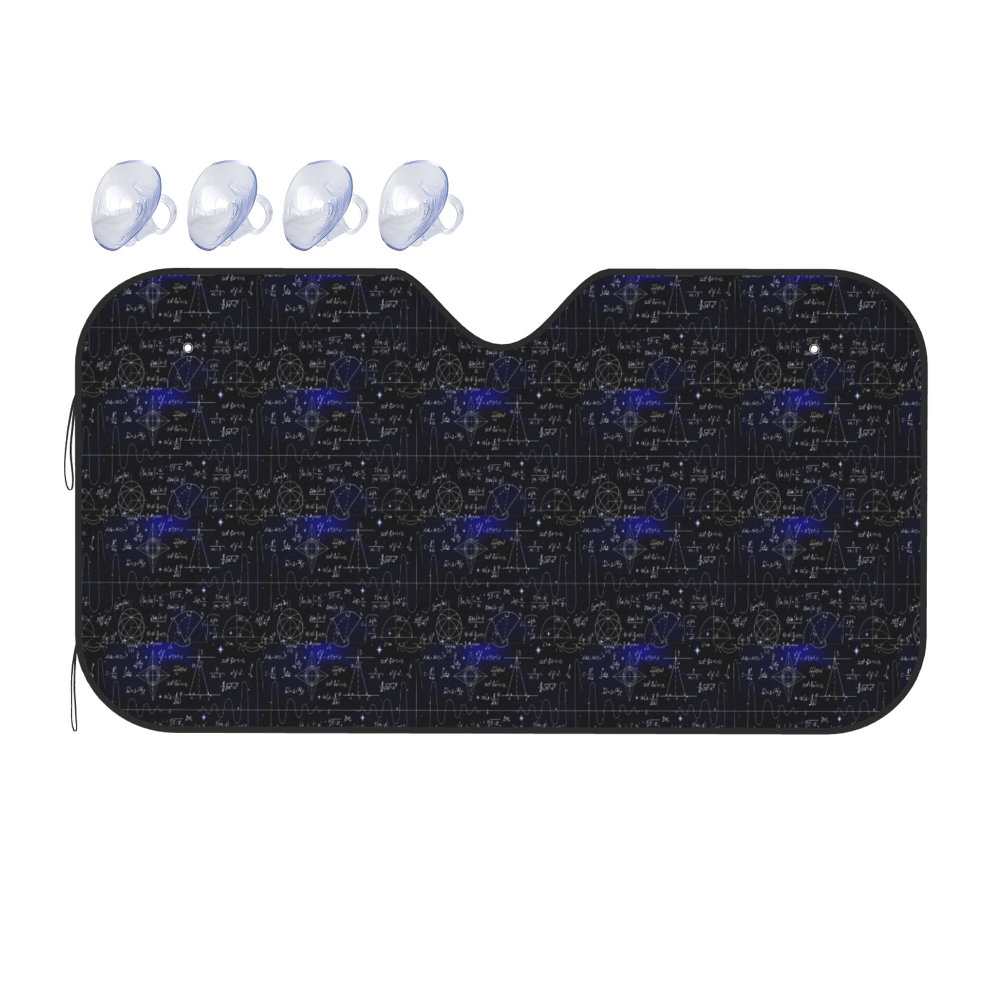 Mathematical Endless Formulas Physics Science 1-Piece Car Front Window ...