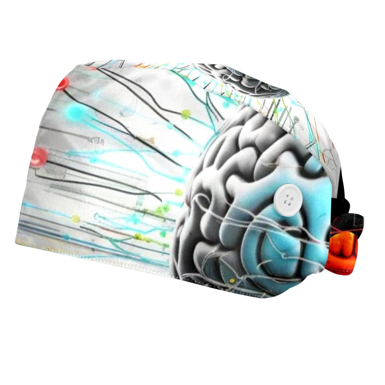 Mathematical Engineering Brain Adjustable Working Caps, Working Caps ...