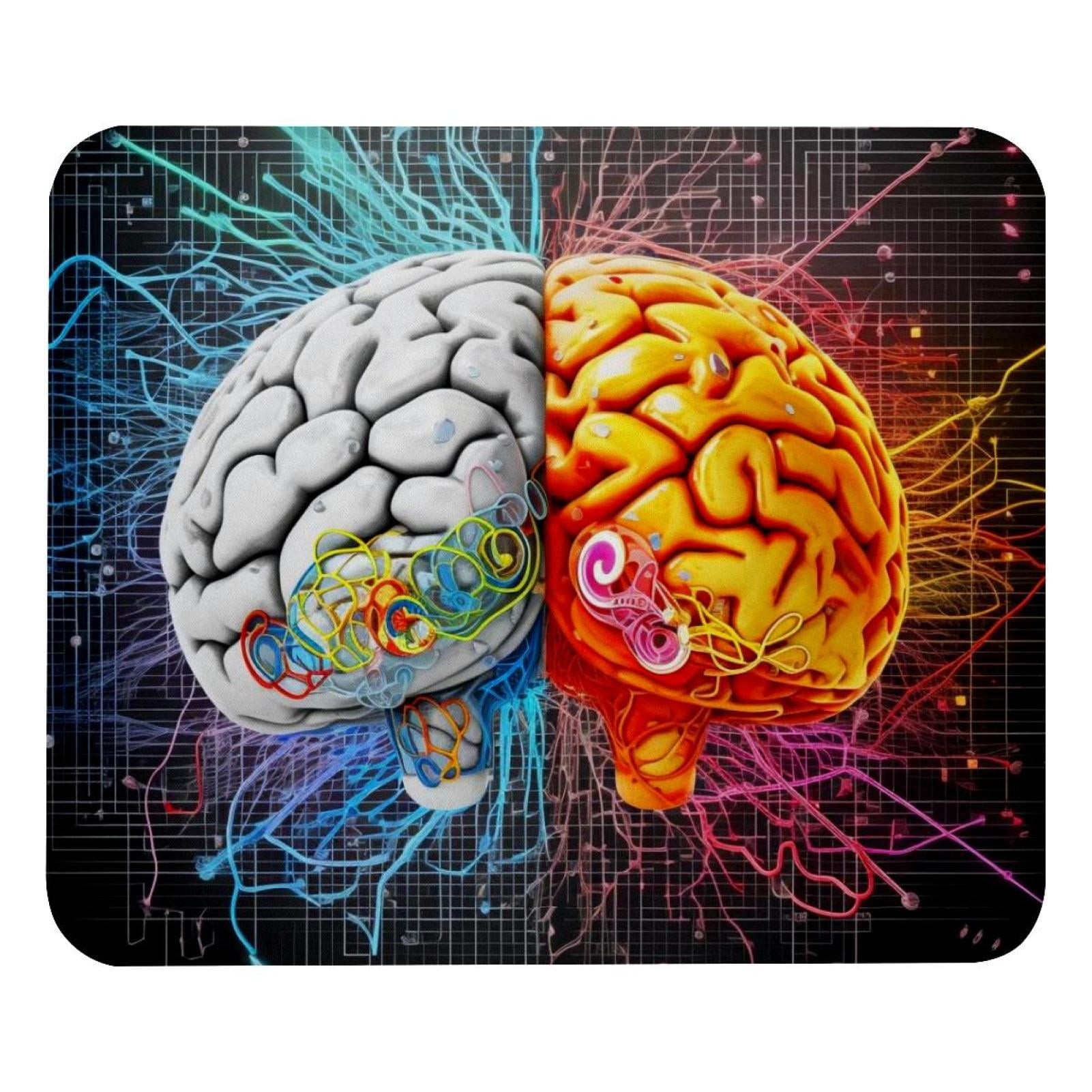 Mathematical Engineering Brain Mouse Pad for Wireless Mouse Home Office ...