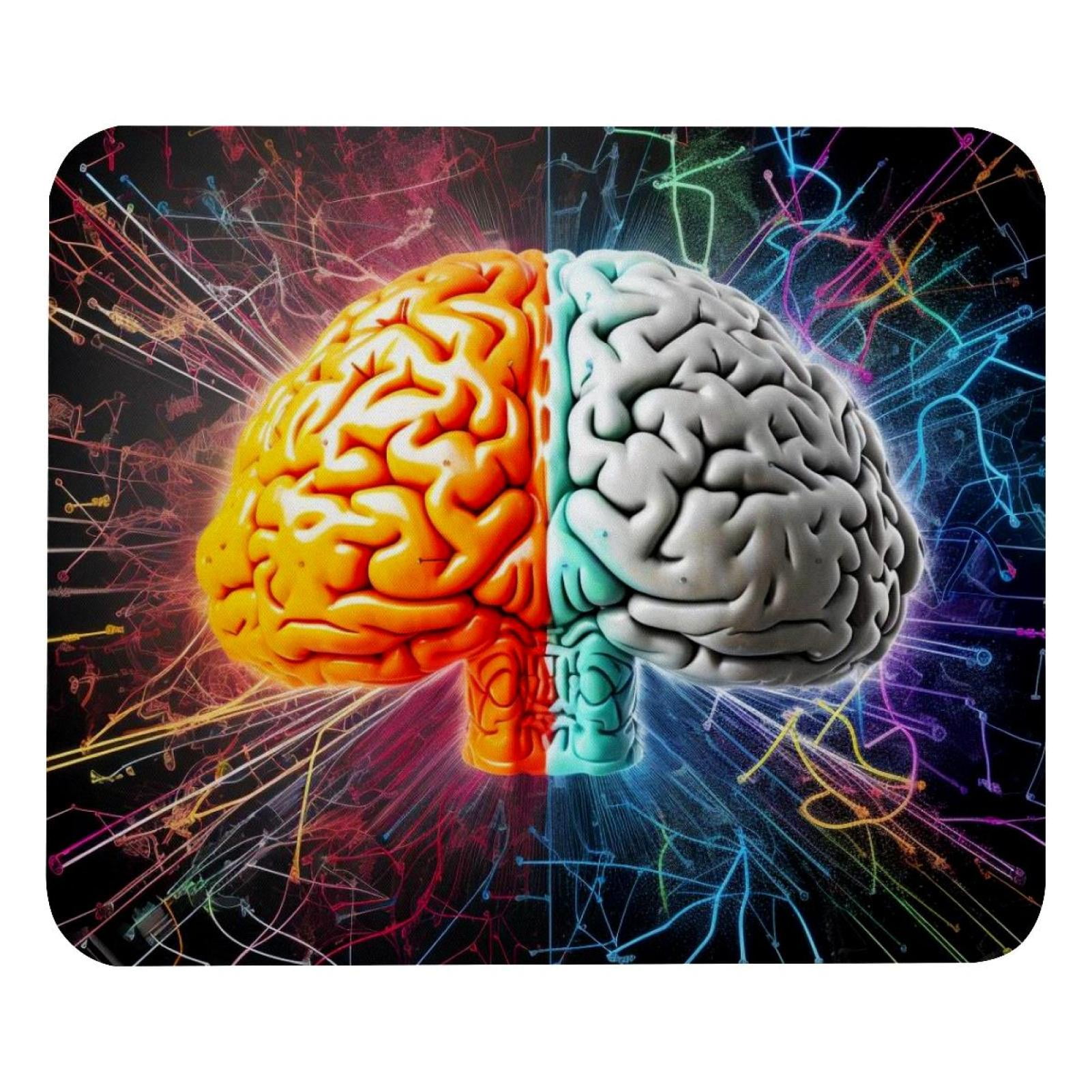 Mathematical Engineering Brain Mouse Pad for Wireless Mouse Home Office ...