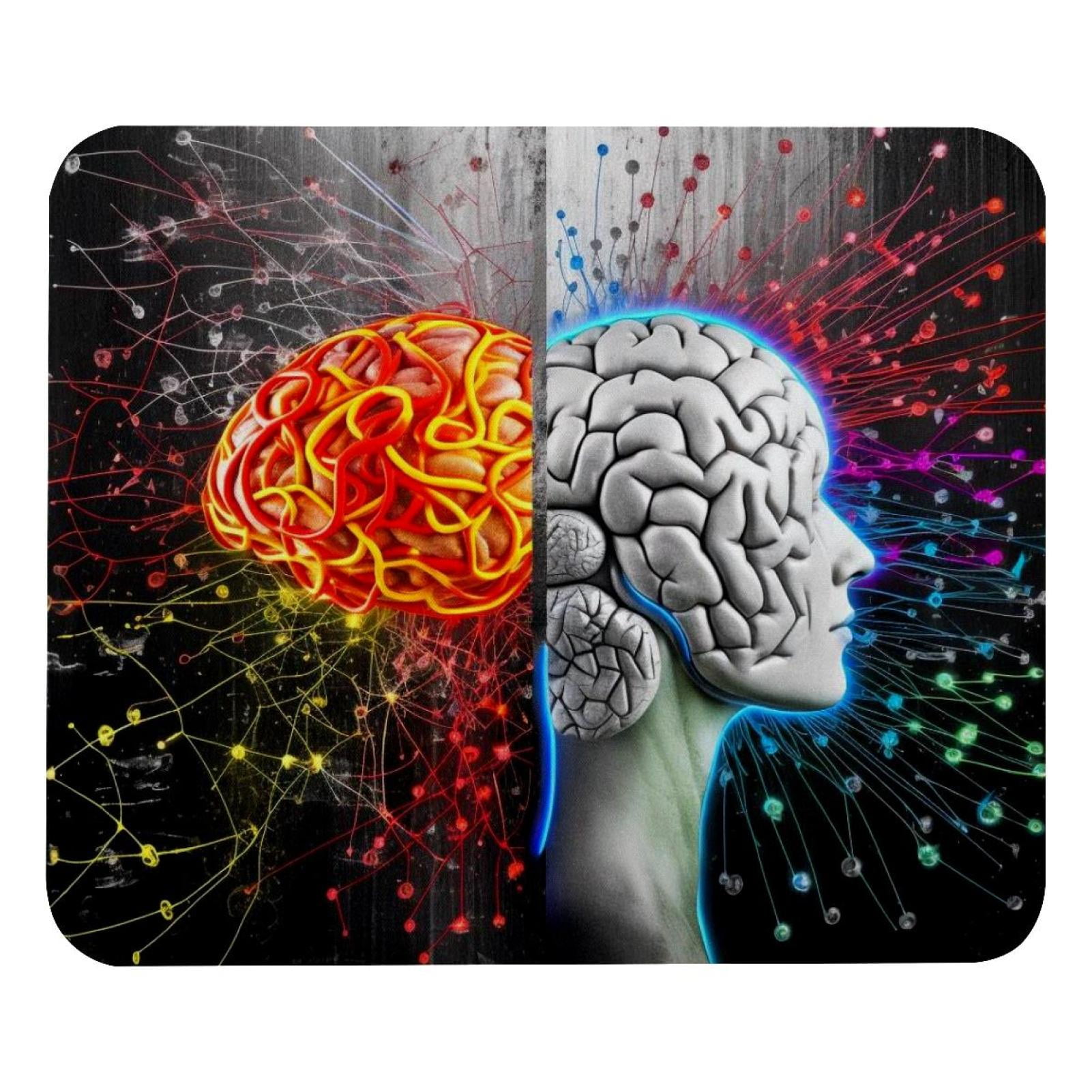 Mathematical Engineering Brain Mouse Pad for Wireless Mouse Home Office ...