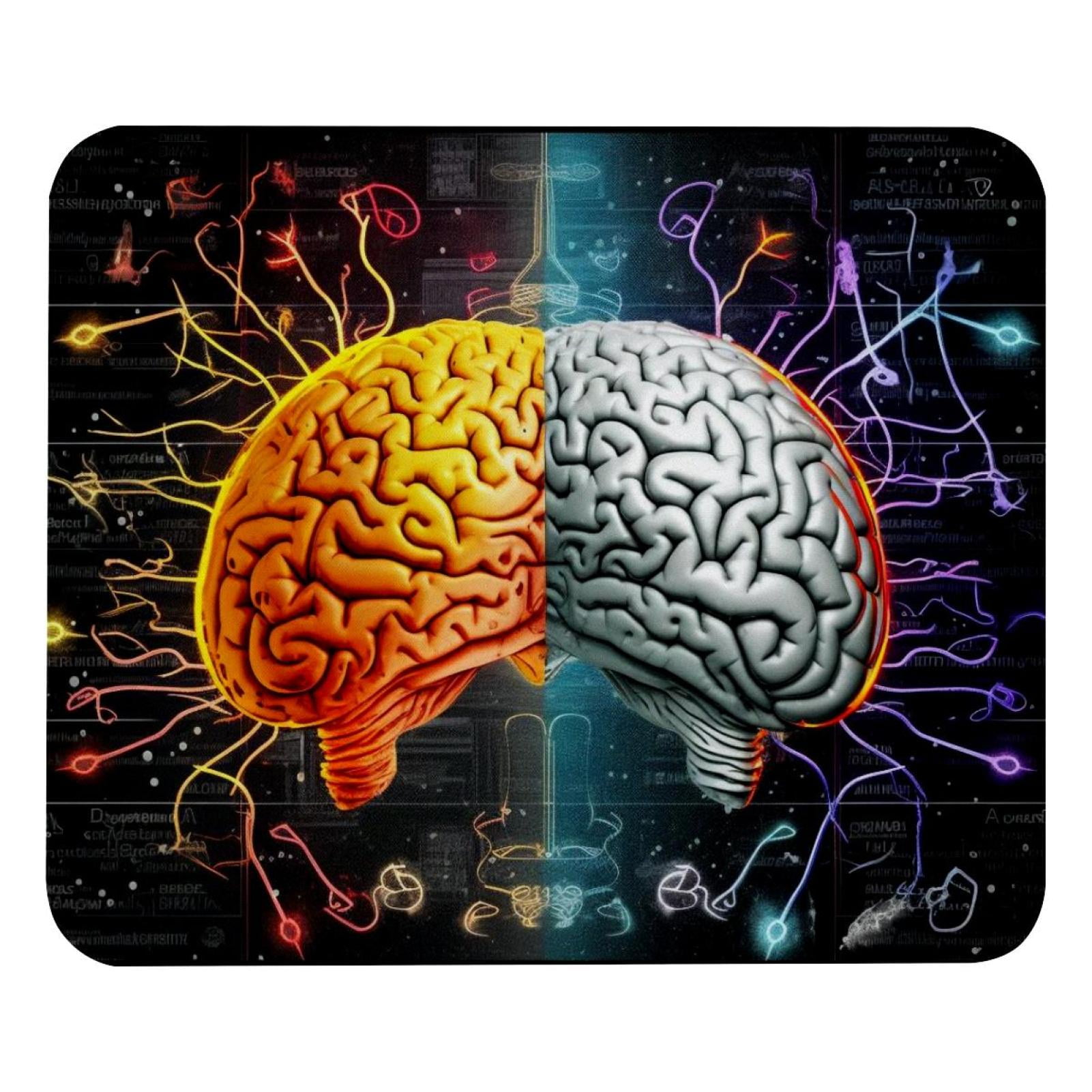 Mathematical Engineering Brain Mouse Pad for Wireless Mouse Home Office ...