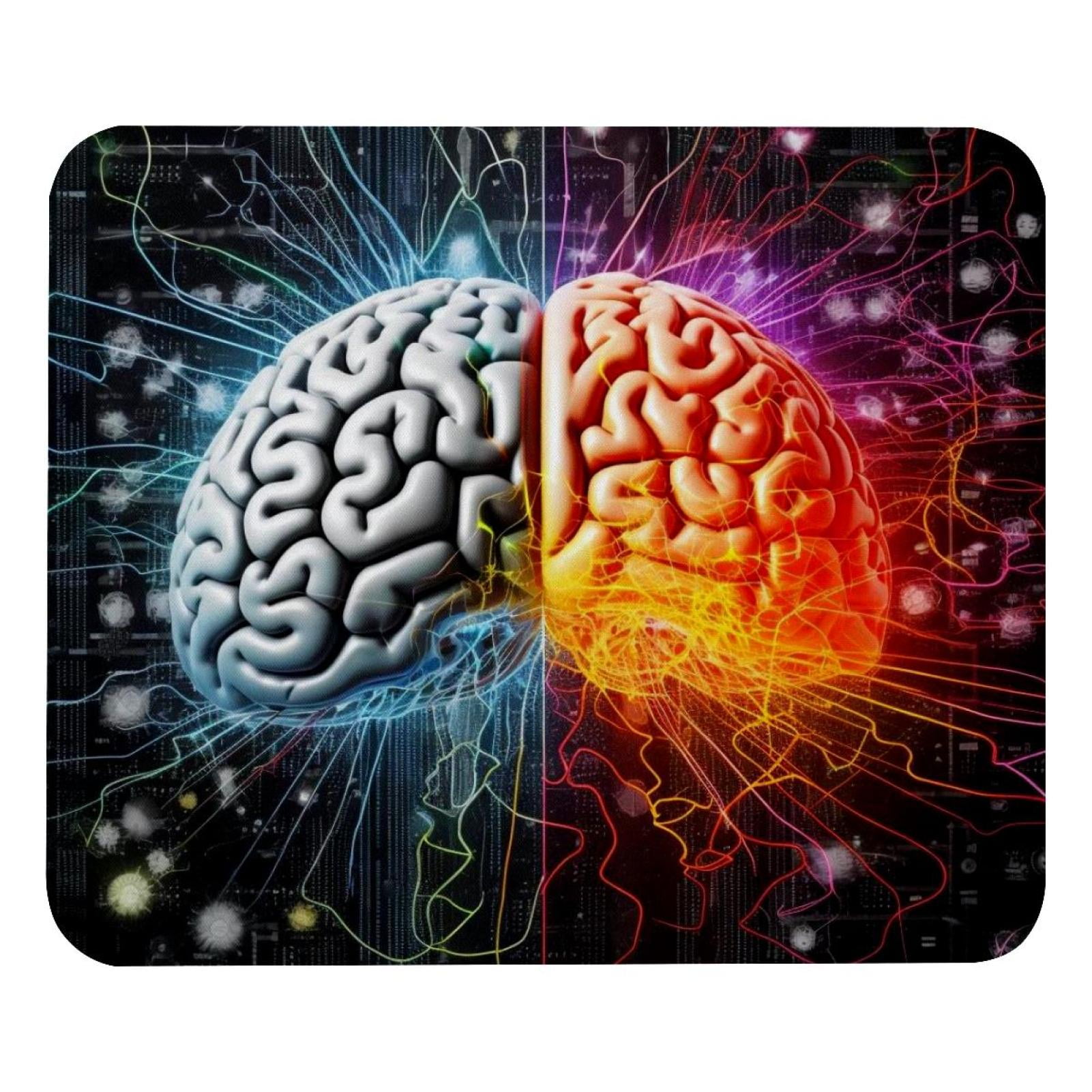 Mathematical Engineering Brain Mouse Pad for Wireless Mouse Home Office ...