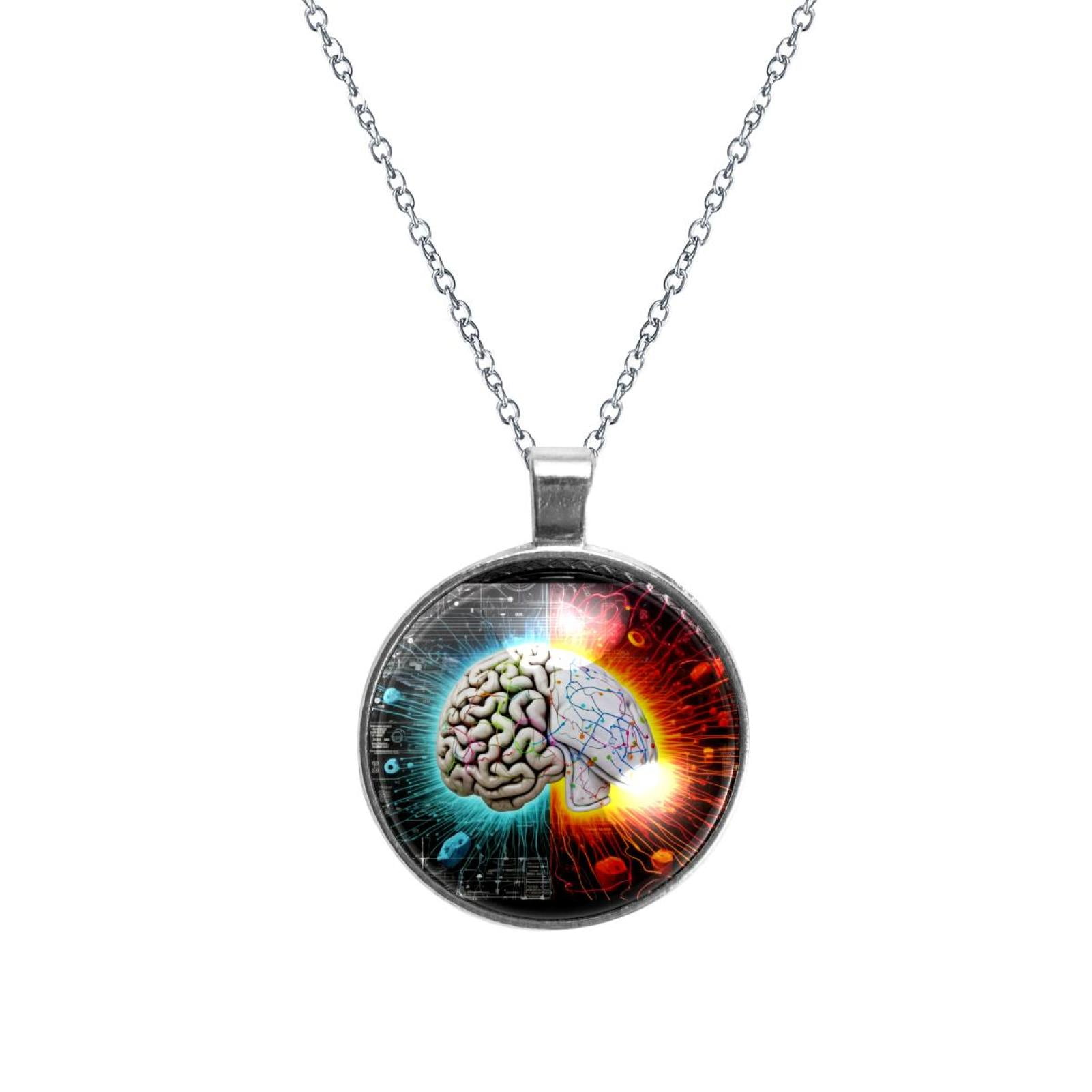 Mathematical Engineering Stunning Glass Design Circular Pendant ...