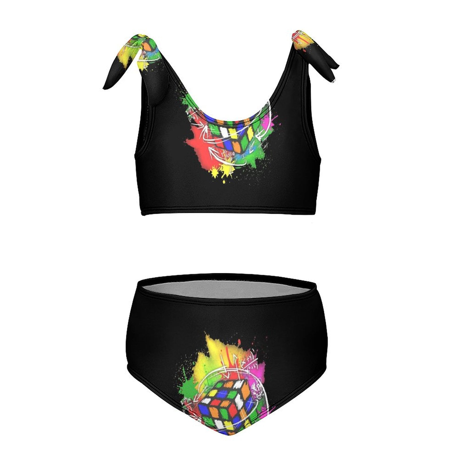 Mathematical Formula Cubo Girl's 2 Piece Bikini Set Beach Sport ...
