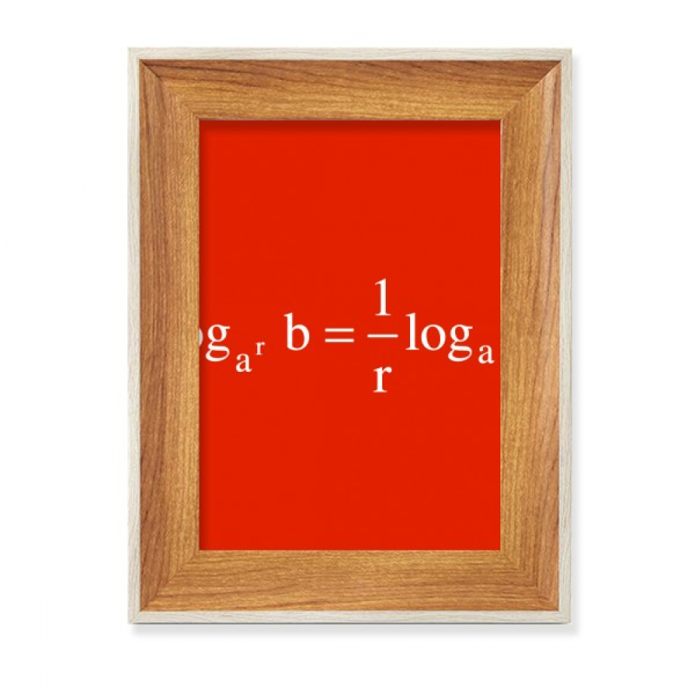 Mathematical Formula Expressing Computational Index Desktop Wooden ...