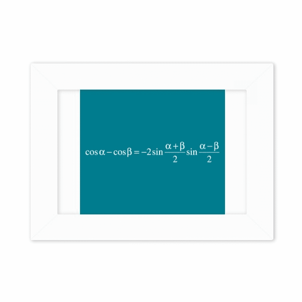Mathematical Formula Expressing Cosine Computation Photo Mount Frame ...