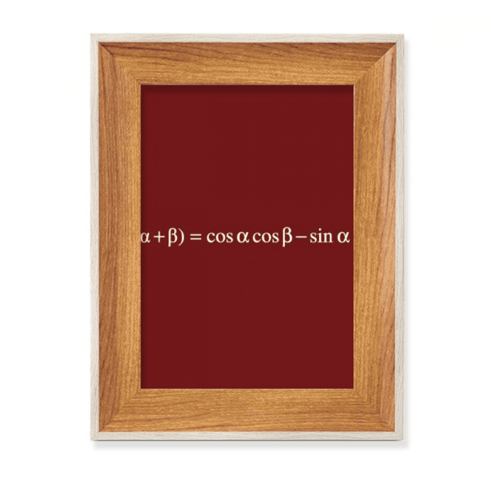 Mathematical Formula Expressions Calculate Cosines Desktop Wooden Photo ...