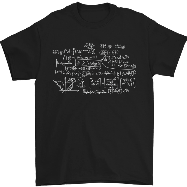 Mathematical Formula Funny Maths Mens T Shirt 100 Cotton