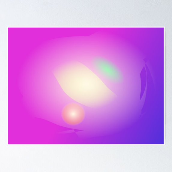 Mathematical Haze Poster- Unframed Poster | Wall Art | Perfect For Home ...