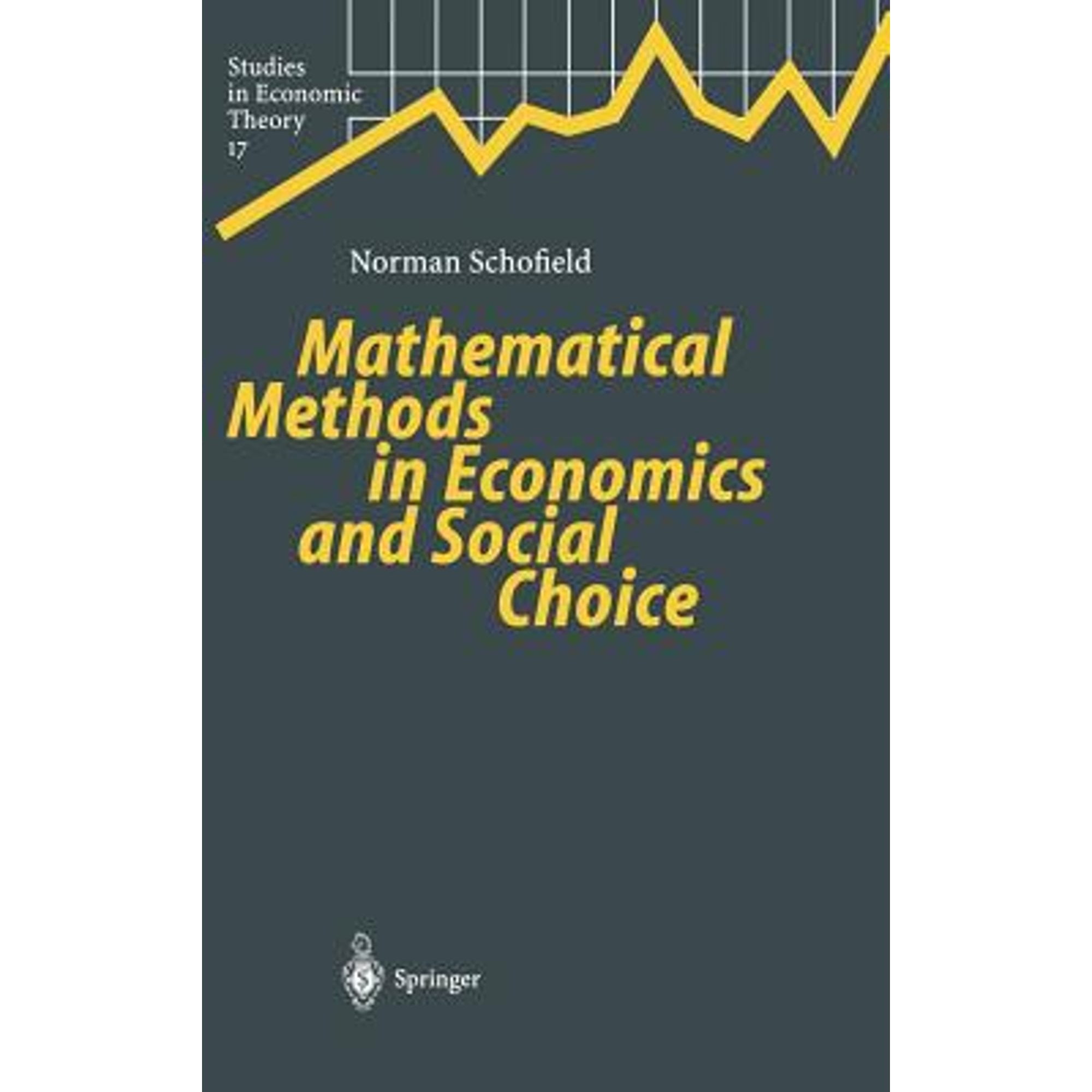 Pre-Owned Mathematical Methods in Economics and Social Choice ...