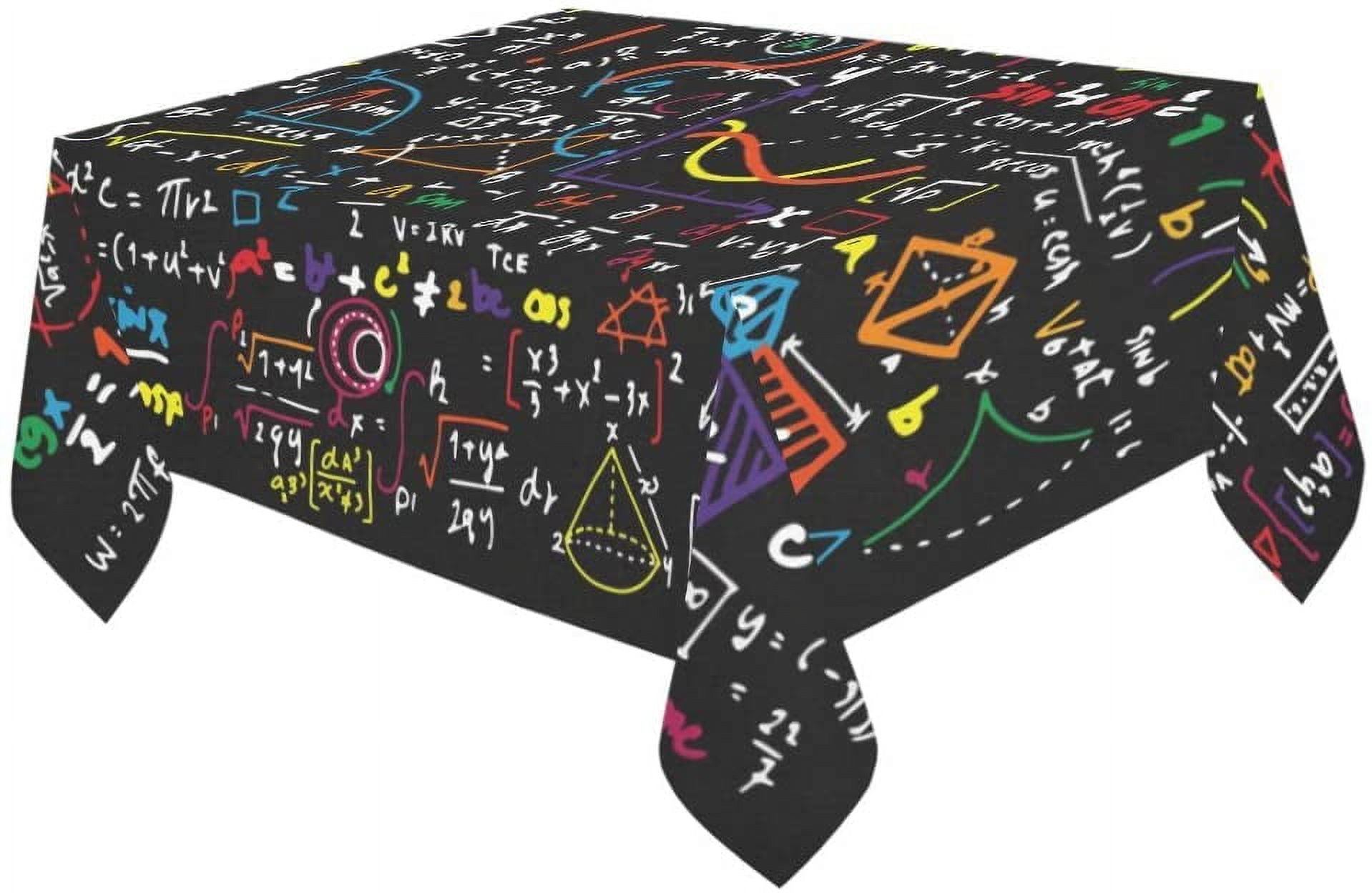 Mathematics Circle Home r Children Student Back to School Fabric Desk ...