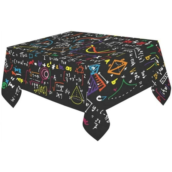Mathematics Circle Home r Children Student Back to School Fabric Desk ...