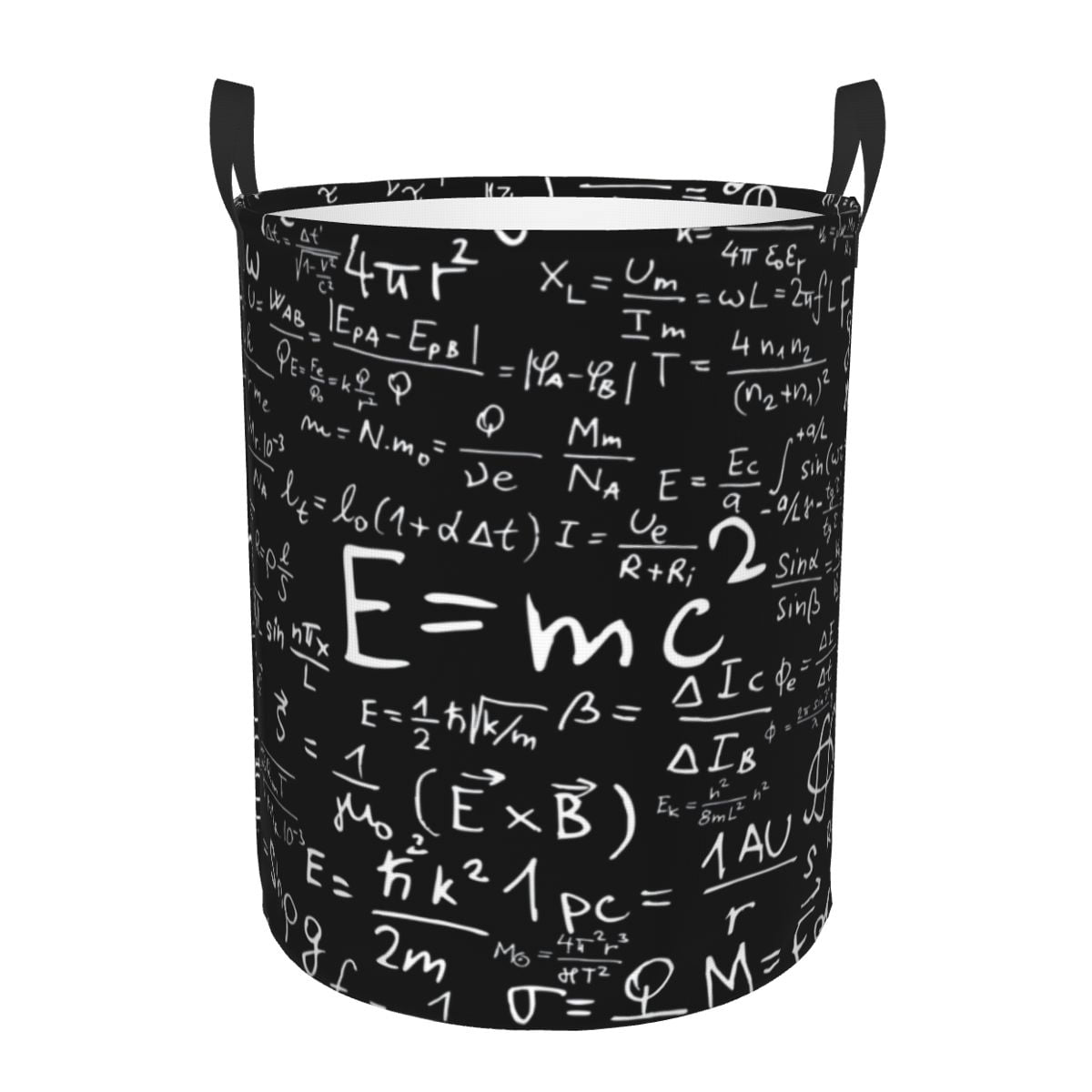 Mathematics Formulas Math Numbers Laundry Basket Collapsible Geek ...