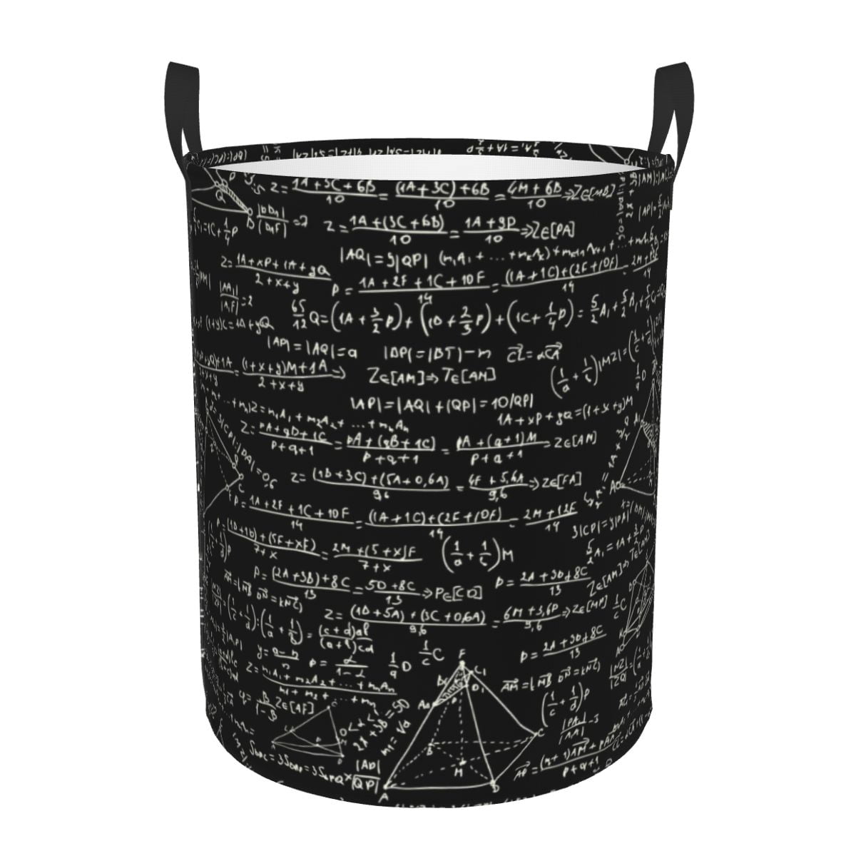 Mathematics Formulas Math Numbers Laundry Basket Collapsible Geek ...