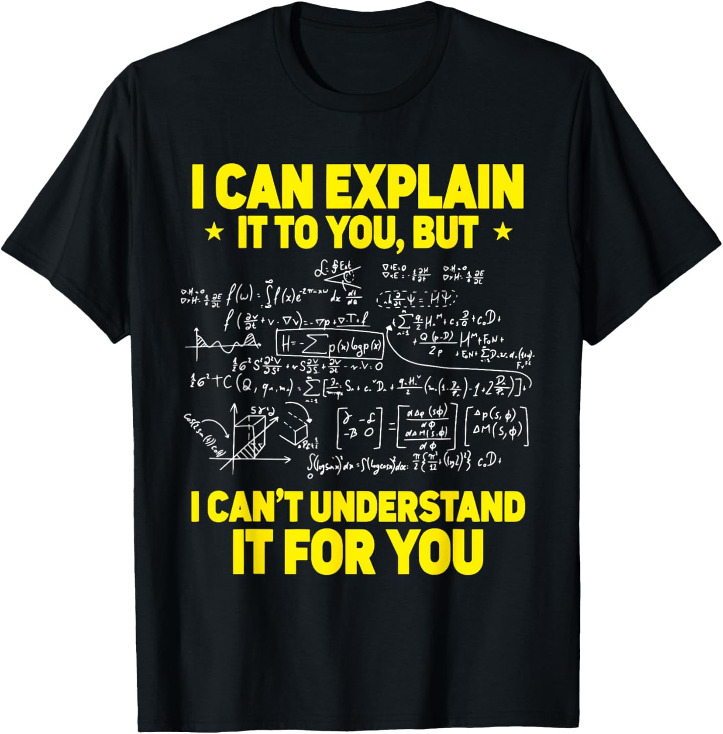 Mathematics Joke Math Teacher Pun Numbers T-Shirt - Walmart.com
