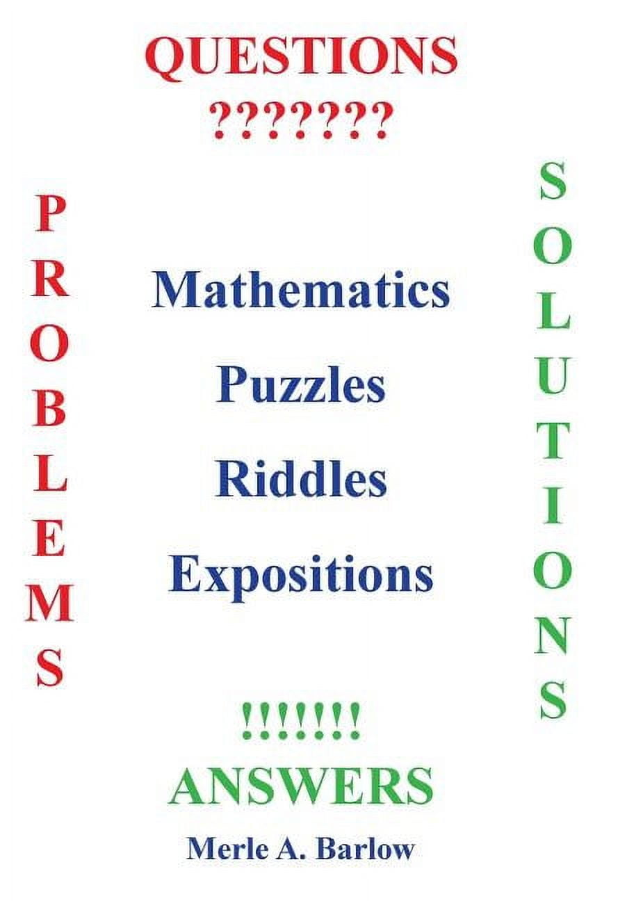 Mathematics, Puzzles, Riddles, Expositions (Hardcover) - Walmart.com