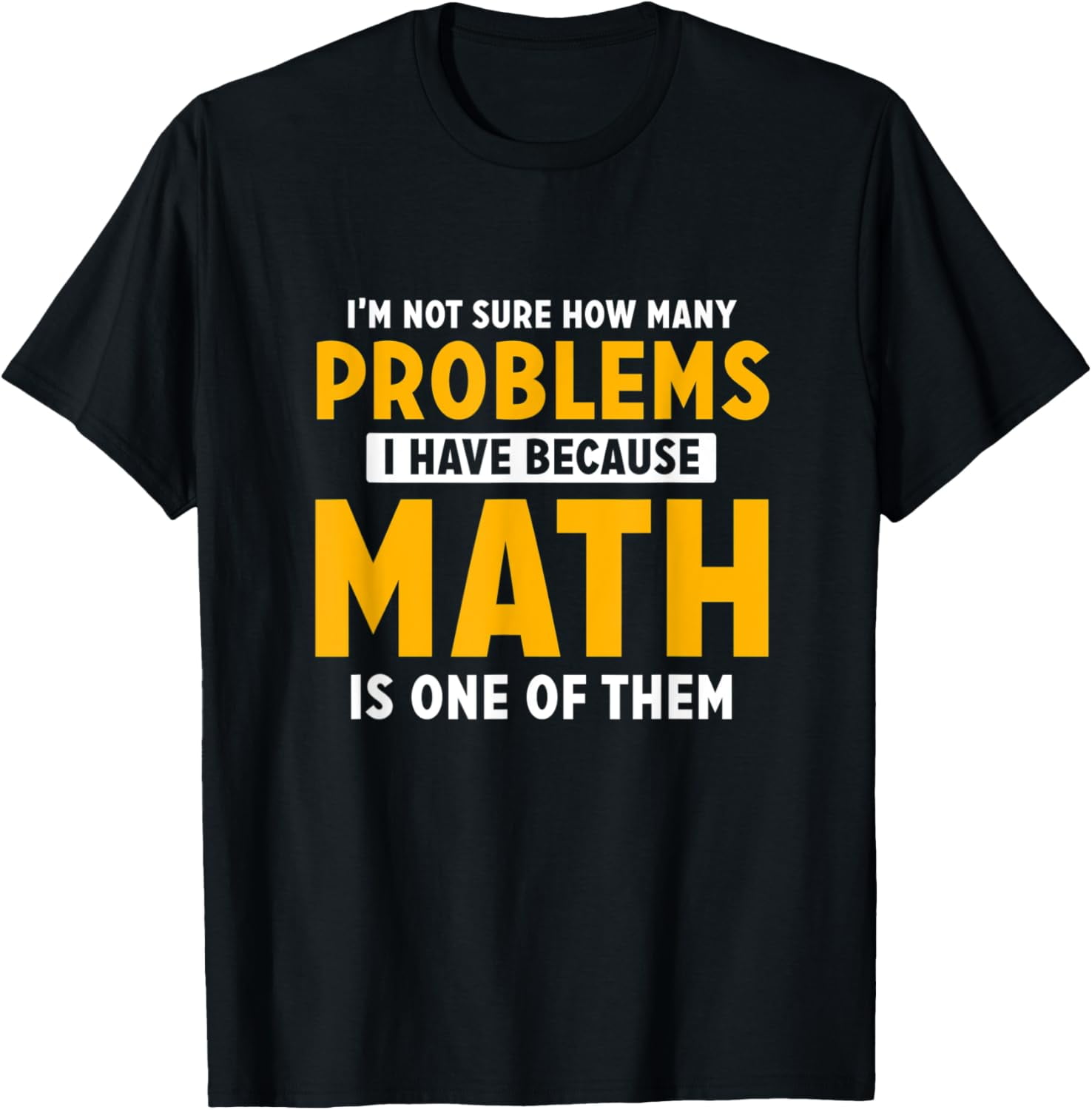 Mathematics Saying Math Teacher Calculation School Math T-Shirt men and ...