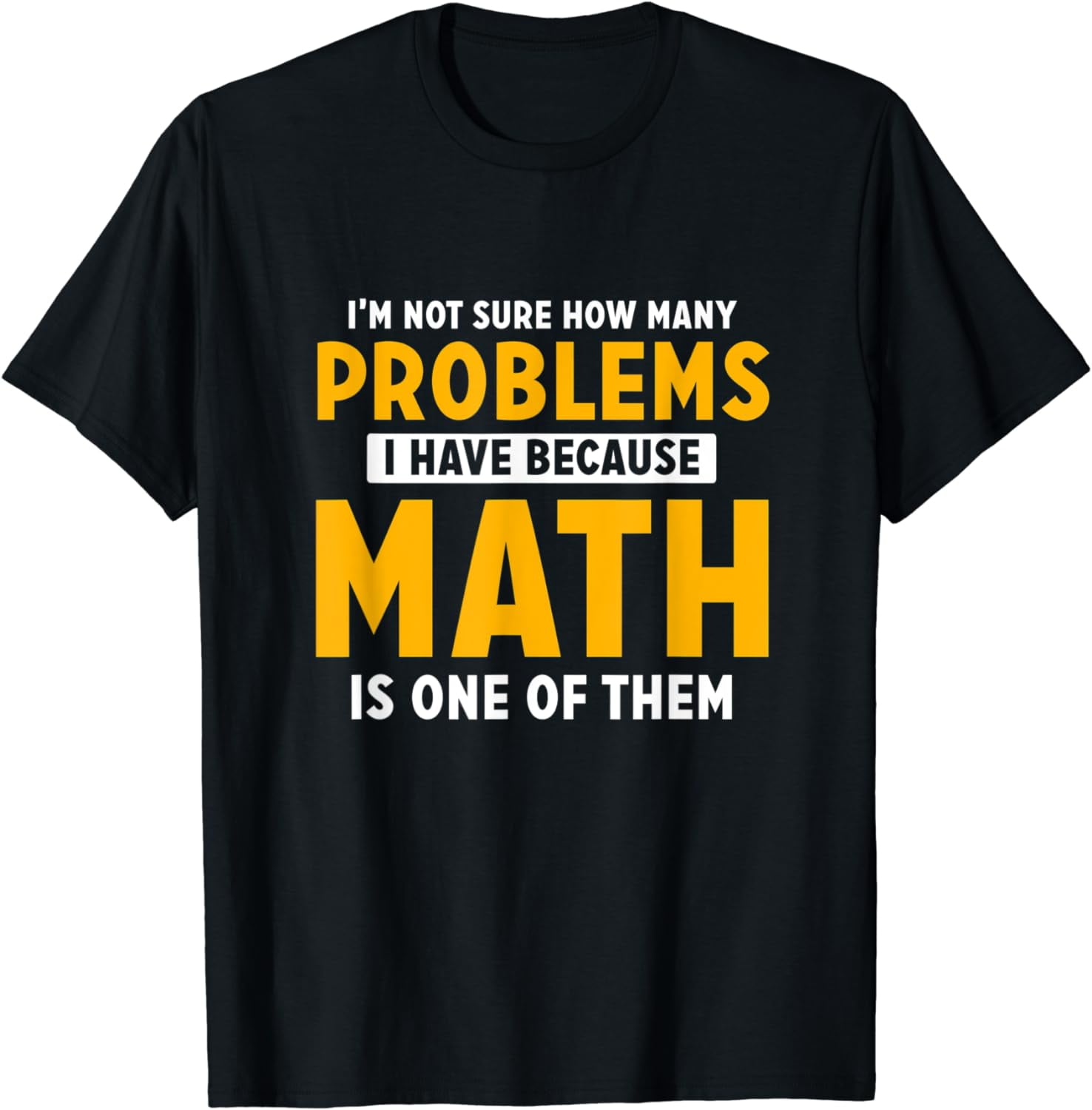 Mathematics Saying Math Teacher Calculation School Math T-Shirt ...