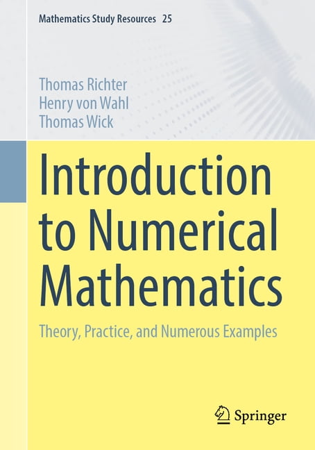 Mathematics Study Resources Introduction to Numerical Mathematics ...