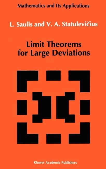 Mathematics and Its Applications: Limit Theorems for Large Deviations (Hardcover) - Walmart ...