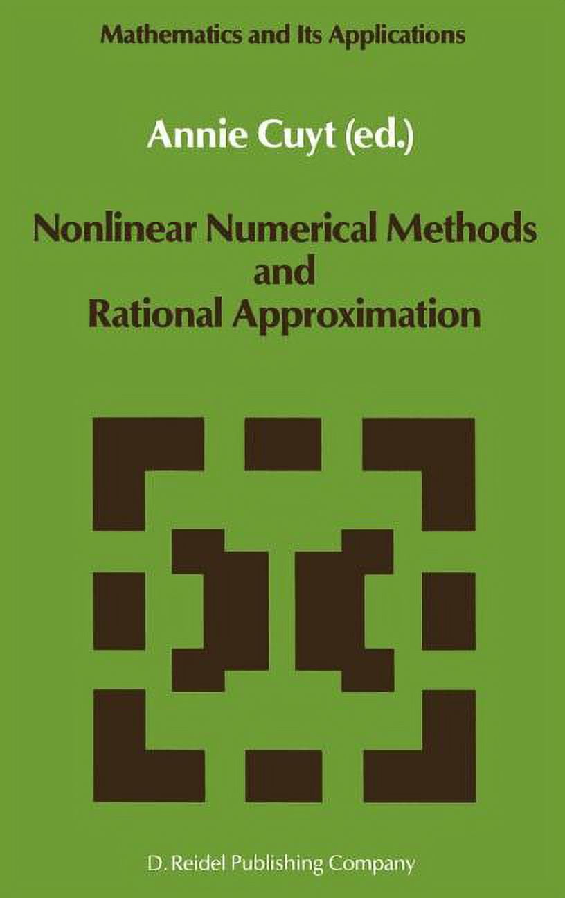 Mathematics and Its Applications Nonlinear Numerical Methods and ...