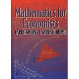 Mathematics for Economists, (Hardcover) - Walmart.com